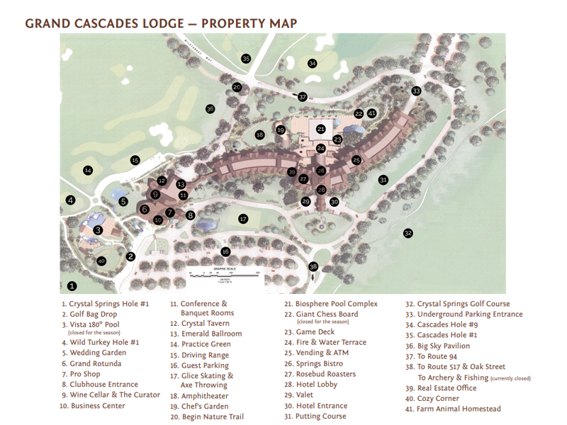 Property Maps | Crystal Springs Resort
