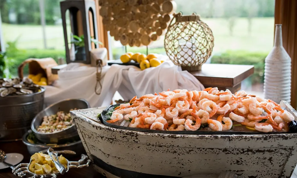 Black Bear Bear Den Grille: Wedding Cocktail | Crystal Springs Resort